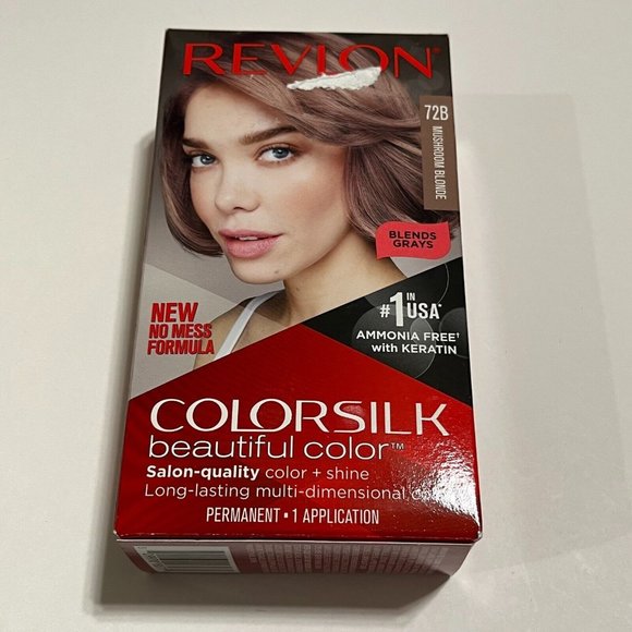 Revlon | Hair | Revlon Colorsilk Beautiful Permanent Hair Color 72b Mushroom Blonde | Poshmark